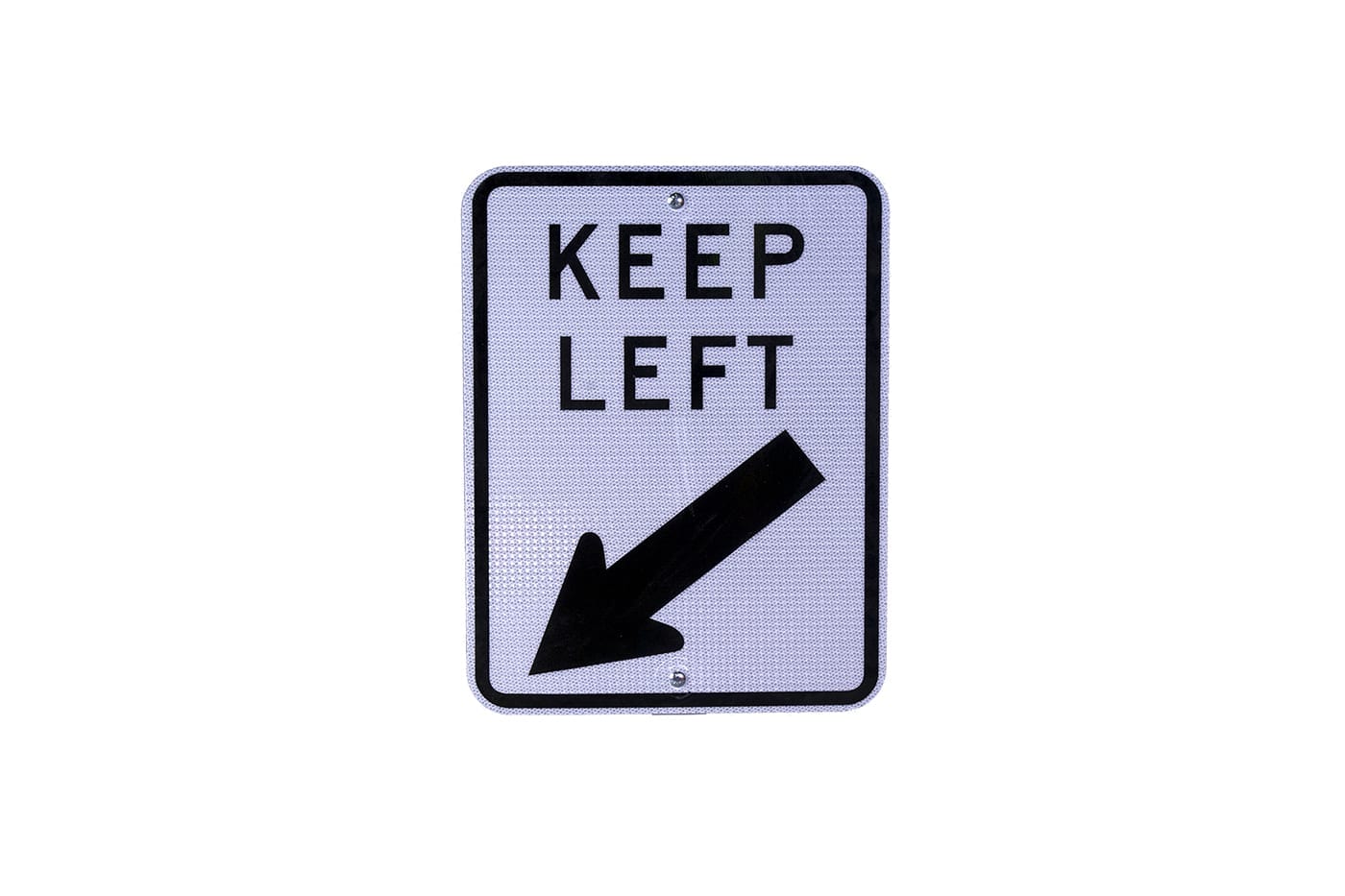 Sign-Flex® Keep Left Sign R2-3A - RPS Website